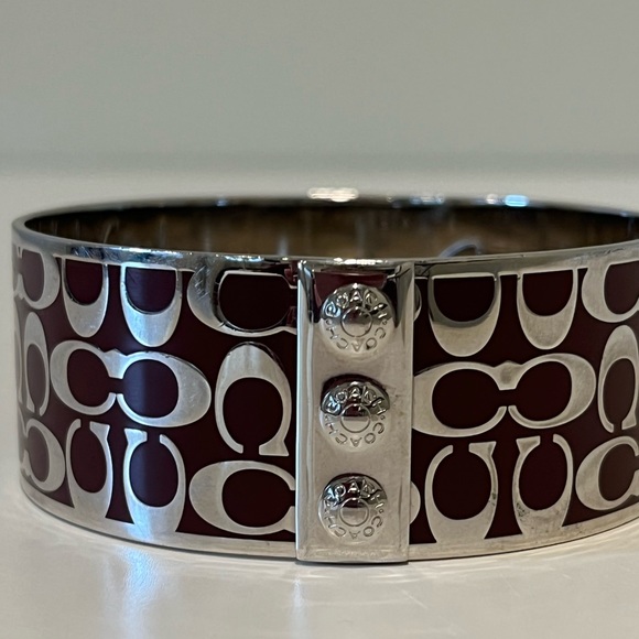 Coach | Accessories | Coach Signature Bangle | Poshmark